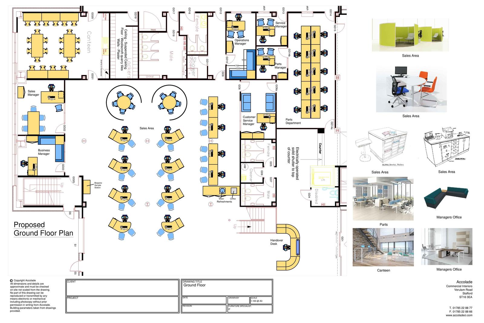 Design Services | Accolade Commercial Interiors